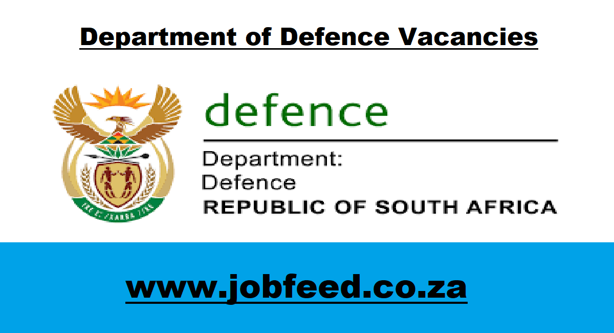 Department of Defence Vacancies 2025: X1 Posts @www.dod.mil.za ...